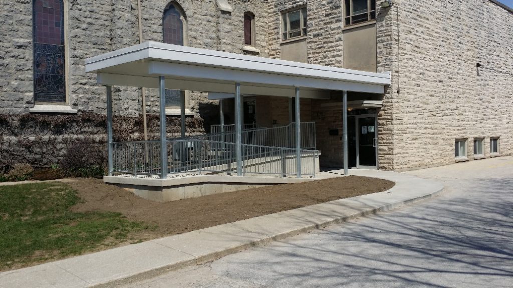 Ramp dedication – October 30, 2016 – Georgian Shores United Church